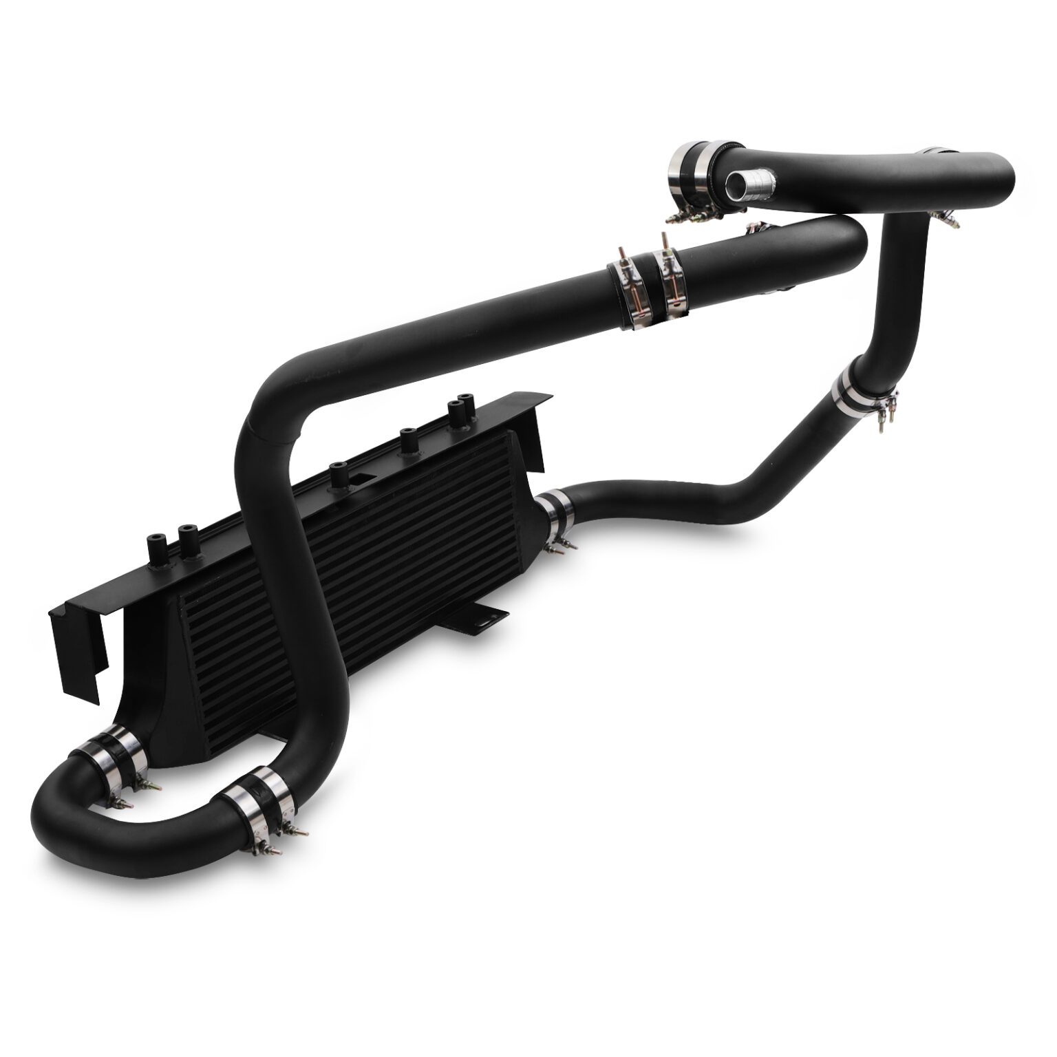 Black Intercooler Kit For Subaru Impreza STI GDA | Gravity