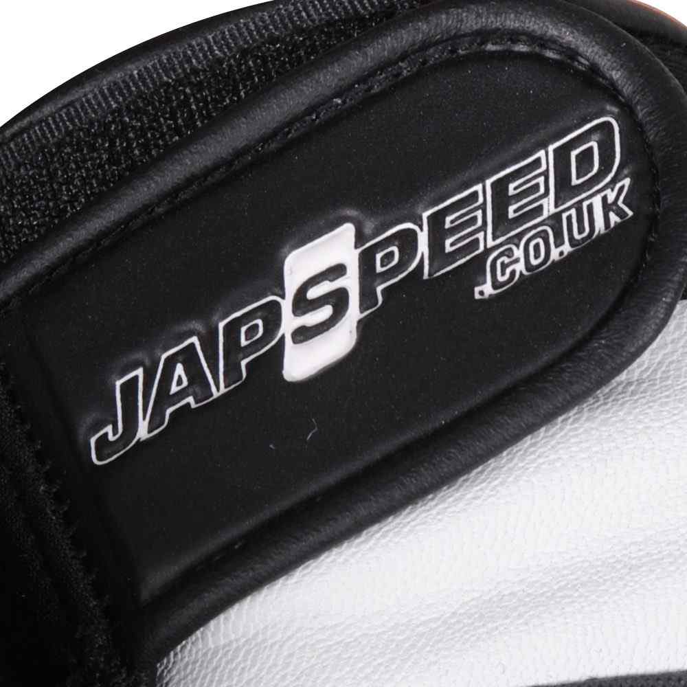 Japspeed Stickers - Black on Chrome